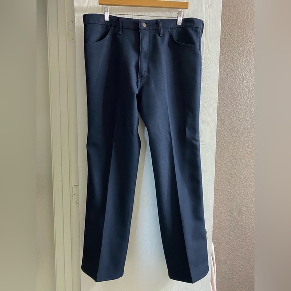 Wrangler | Pants | Vintage Wrangler Navy Blue Pants Size 38 X 3 ...